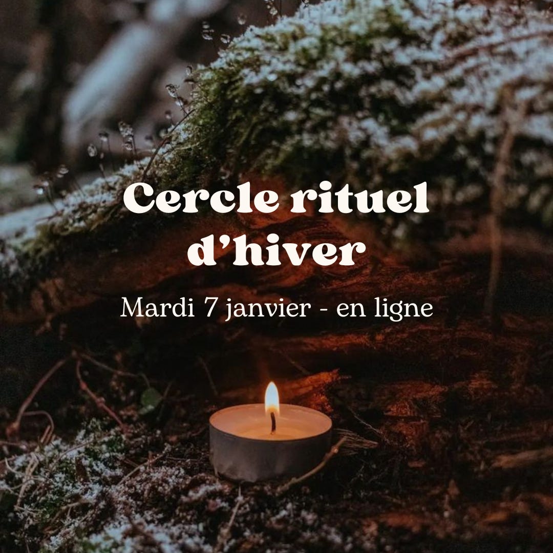 Le cercle rituel d'hiver, c'est demain