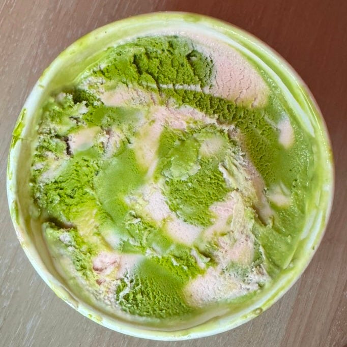 The Scoop on Van Leeuwen's Strawberry Matcha Latte