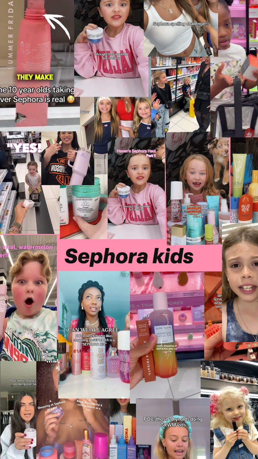 Unpacking the The Sephora Kids Phenomenon - MOODY RING
