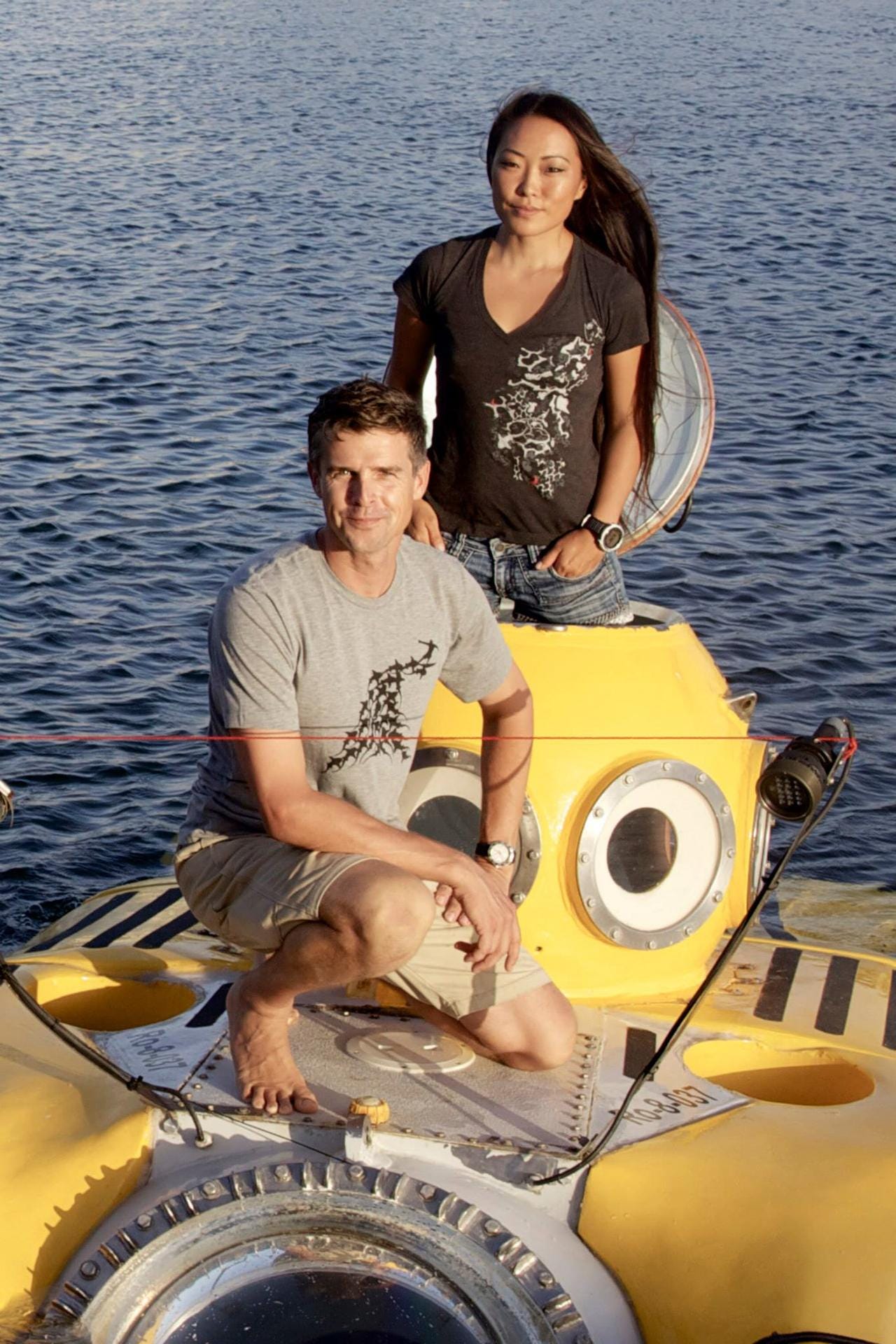 Off the Deep End in Captain Karl’s Homemade Yellow Submarine