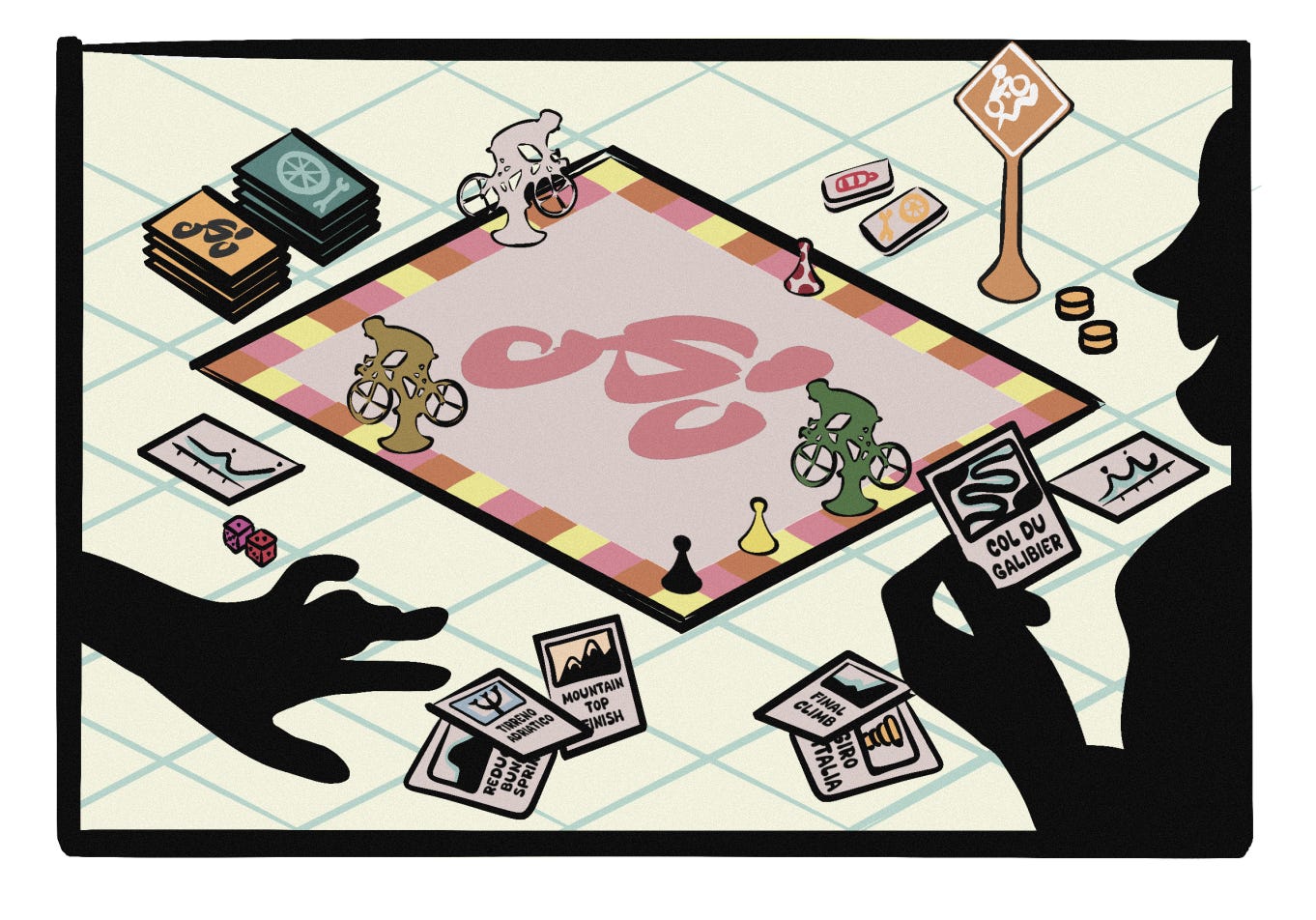 What makes a good cycling board game? - Queen Stage