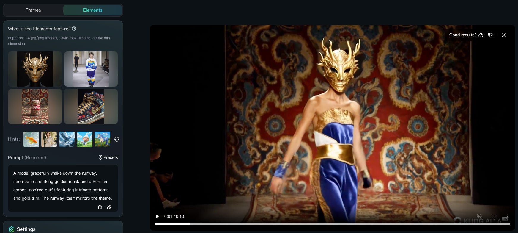 Kling Unveils "Elements" - AI Vibe