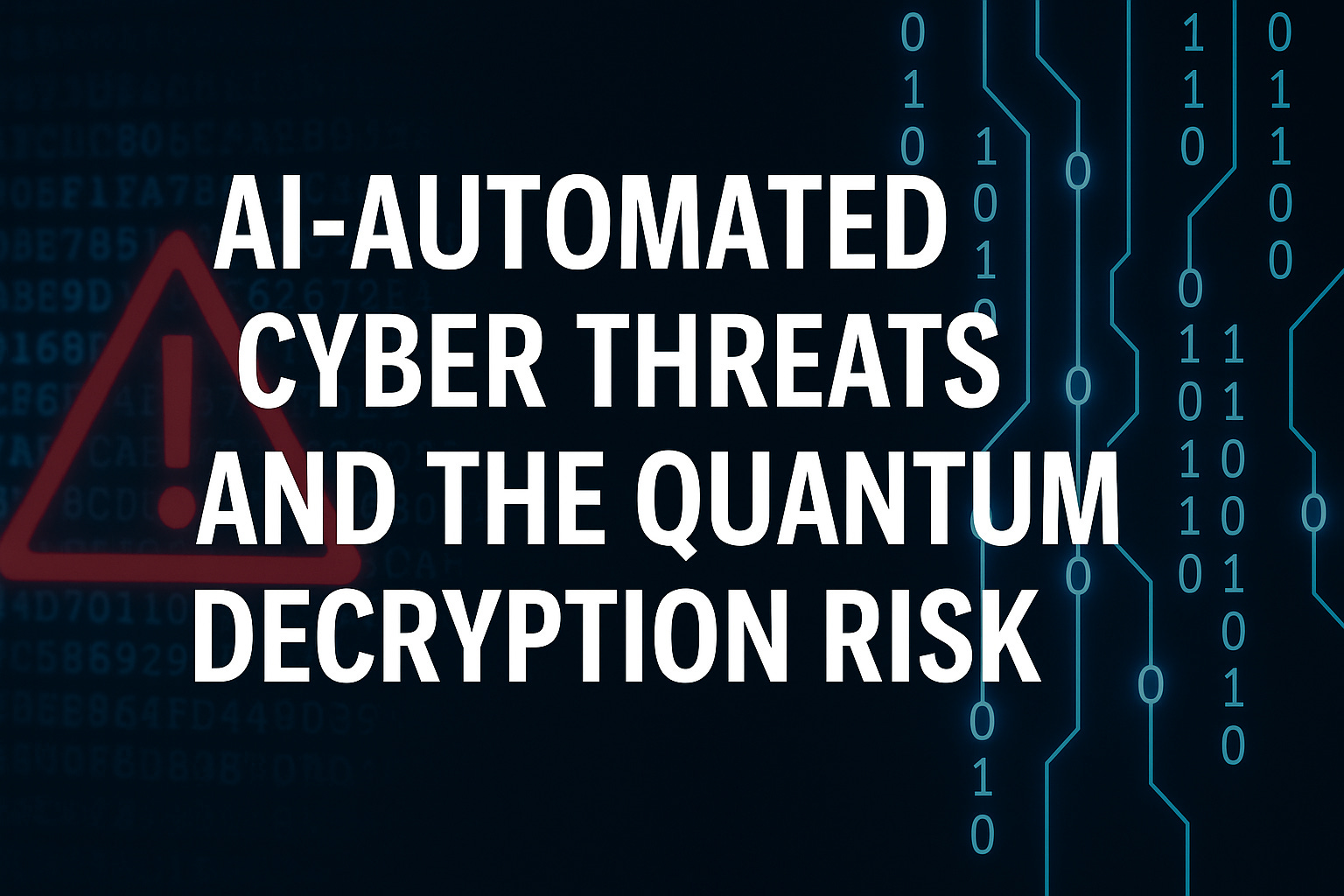 White Paper: Securing the Future – AI-Automated Cyber Threats and the Quantum Decryption Risk