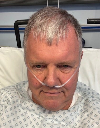 A really good NHS experience... - by Clive Tyldesley