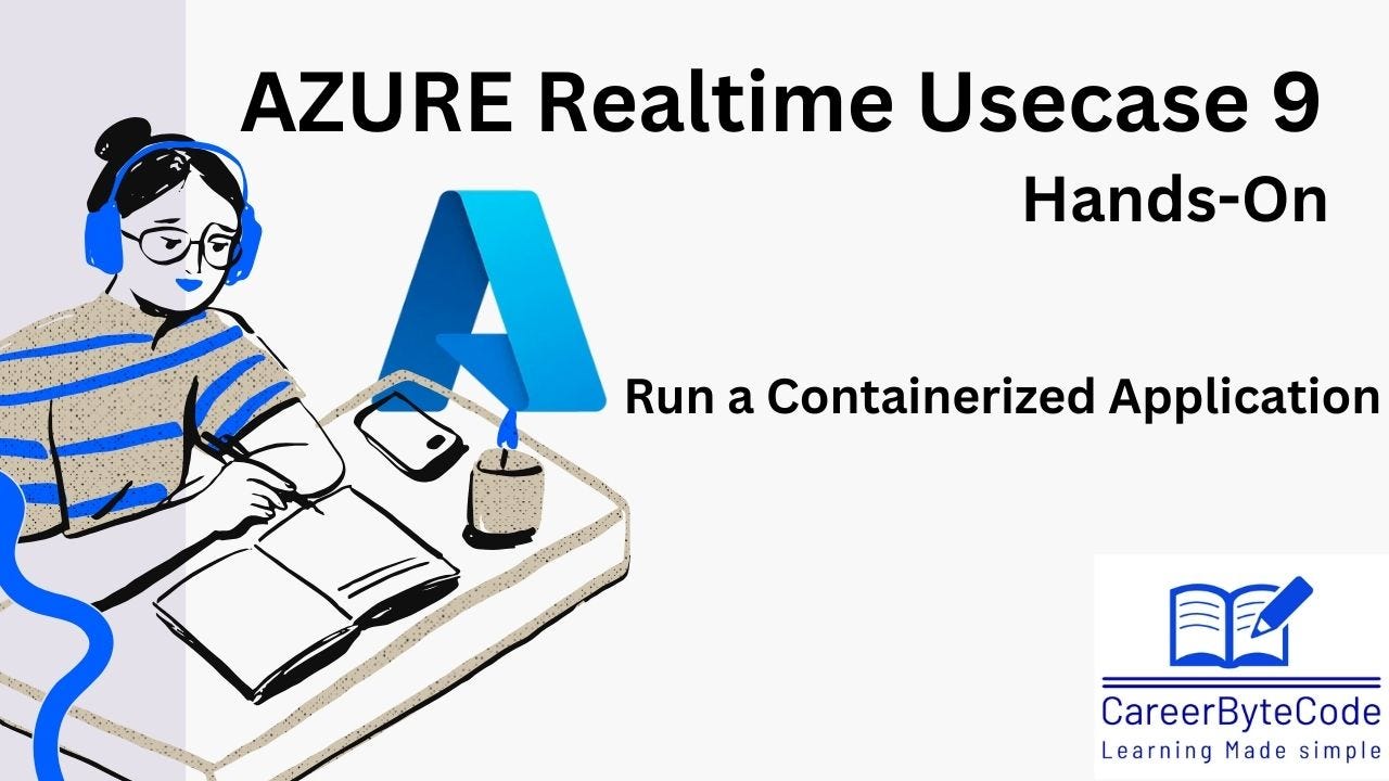 Azure Run A Containerized Application