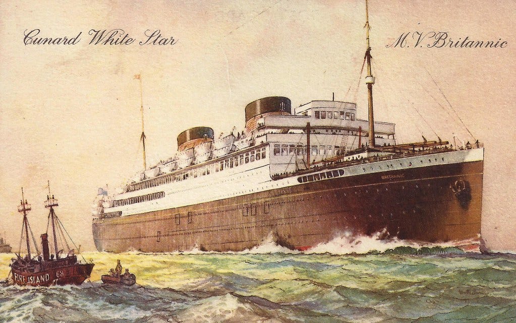 The Last Britannic - by Nicholas DeWitt - History at Sea