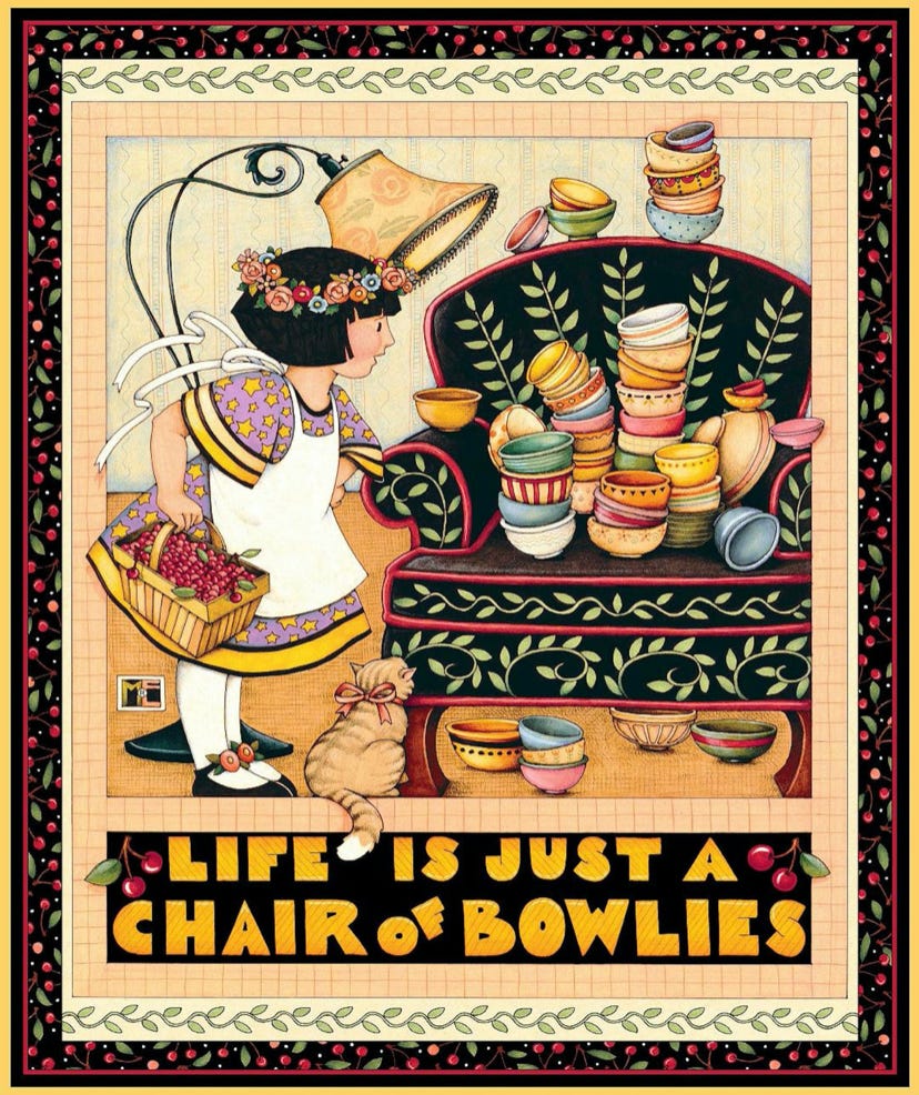 May: Life is just a bowl of cherries - by Emily Earthing