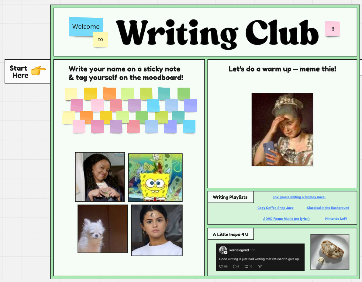 Writing Club starts soon 🪶 - Writing Club