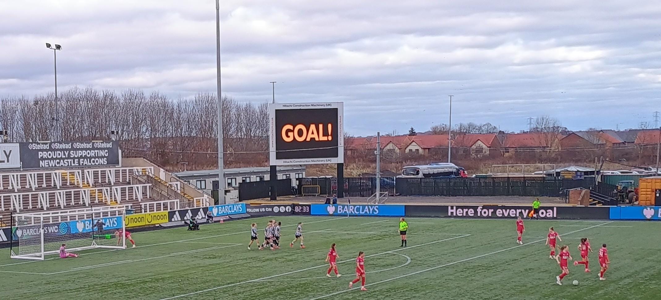 Howay the Lasses - NUWFC 3-2 Bristol City