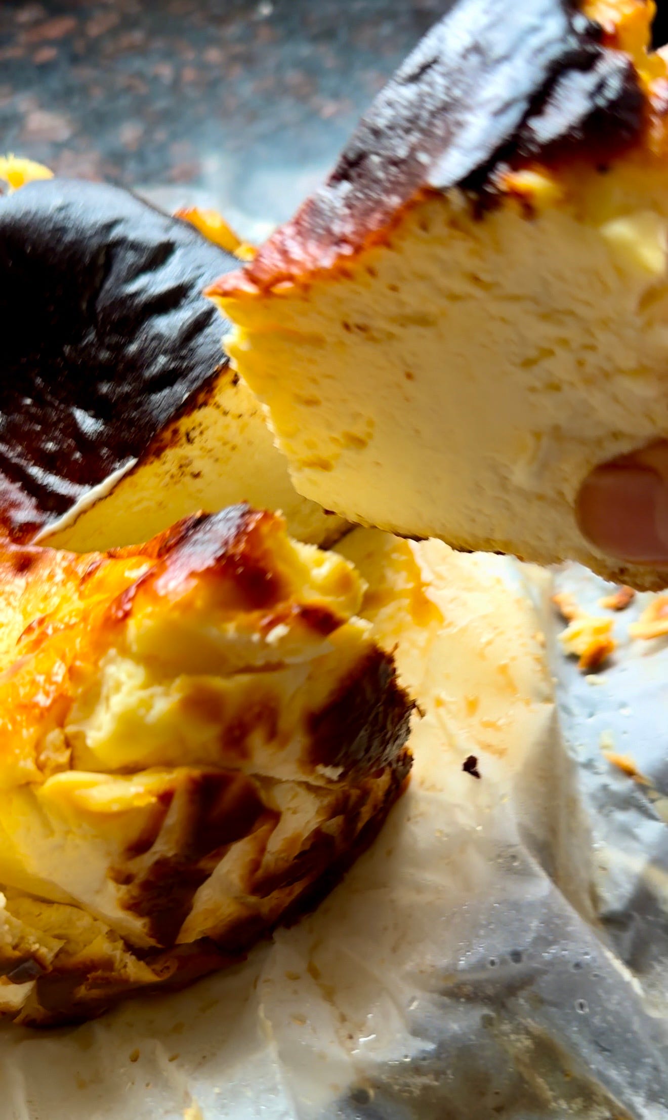 Light & Easy Basque / Burnt Cheesecake - by Ilmee Bae Mintz