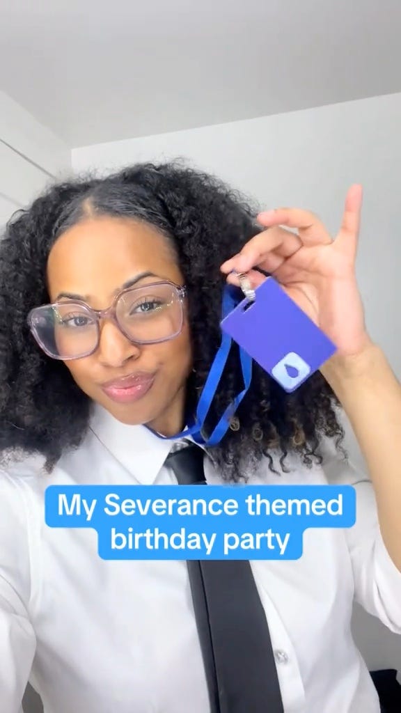 Real Nerd Girl Sh*t: How I planned my Severance themed party
