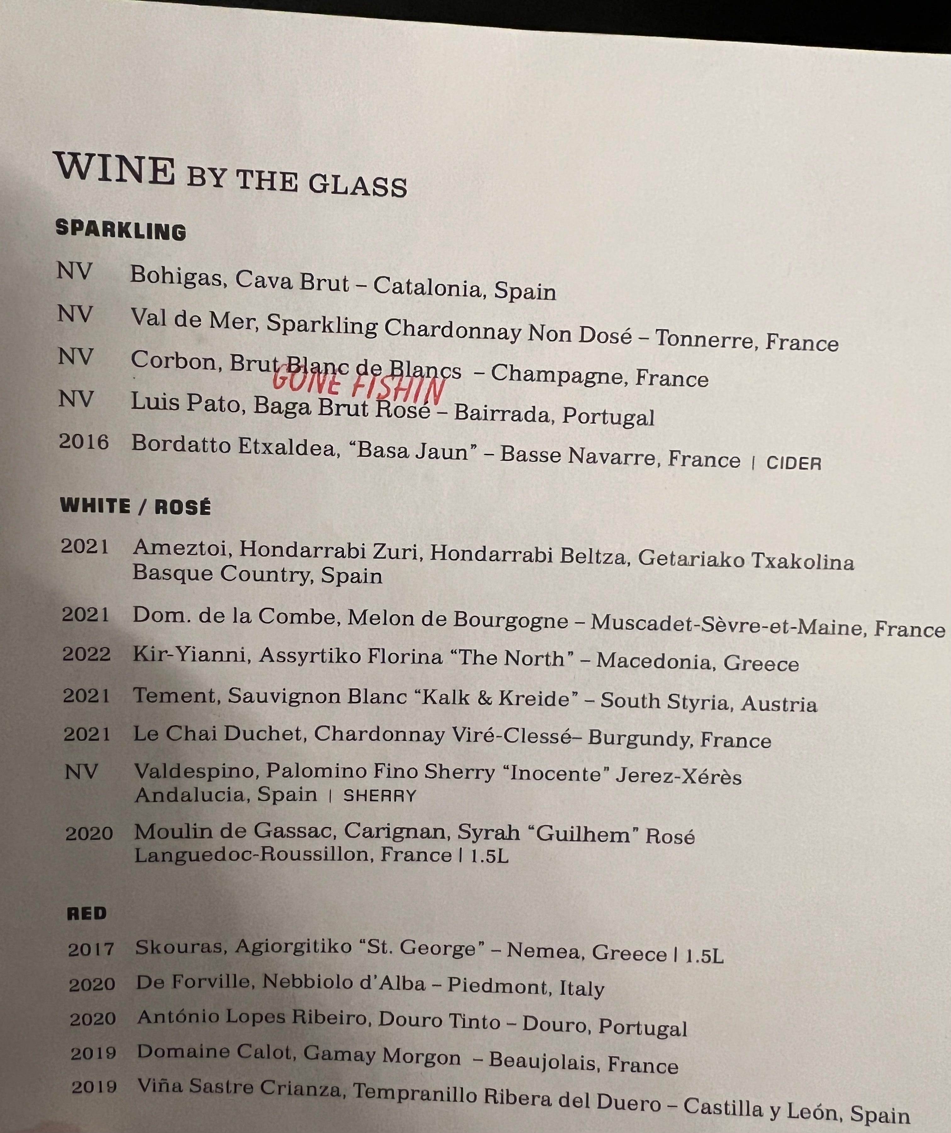 Seven cities, seven glasses of wine (and two cocktails!)