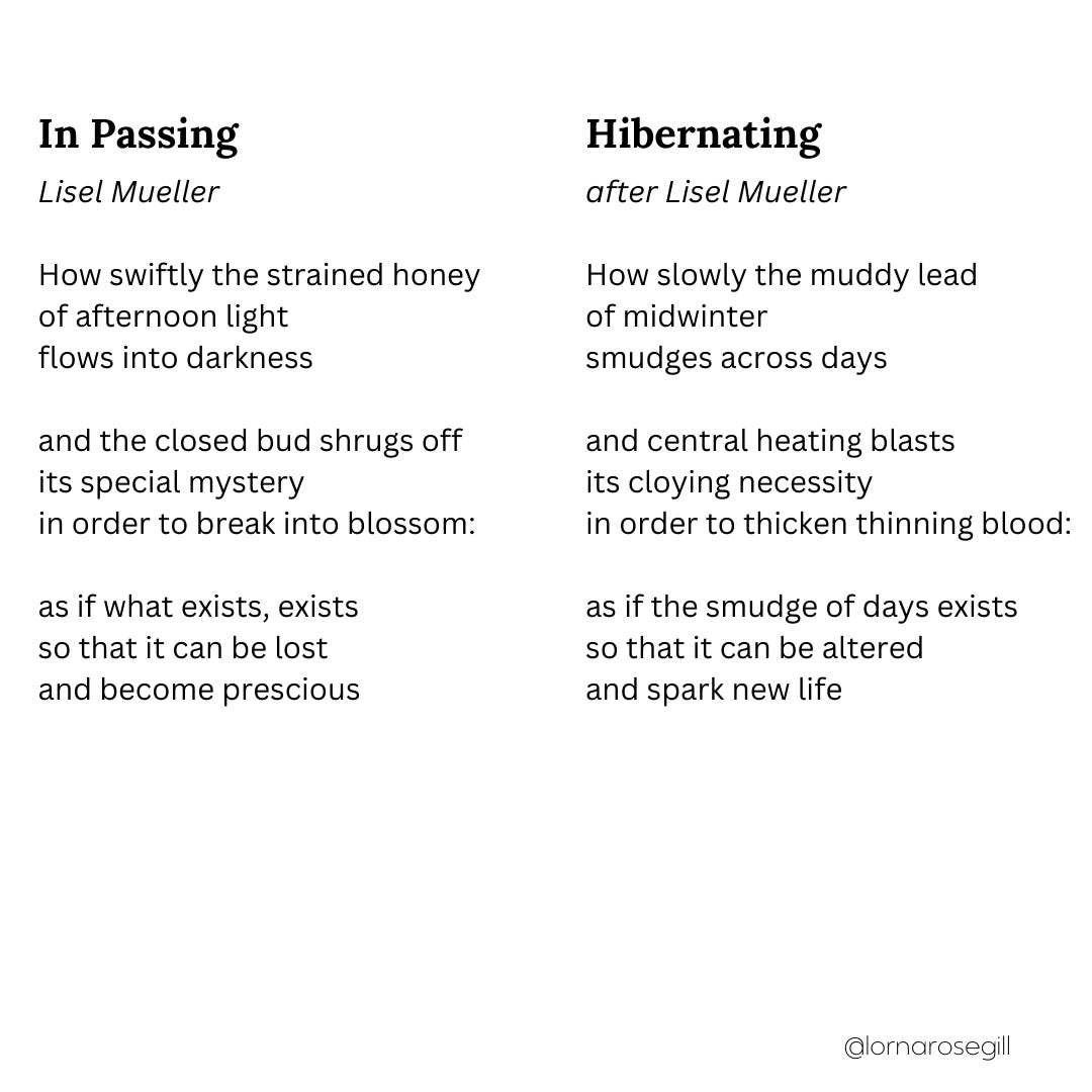 Imitation Game: Copy Your Favourite Poems and Improve Your Craft