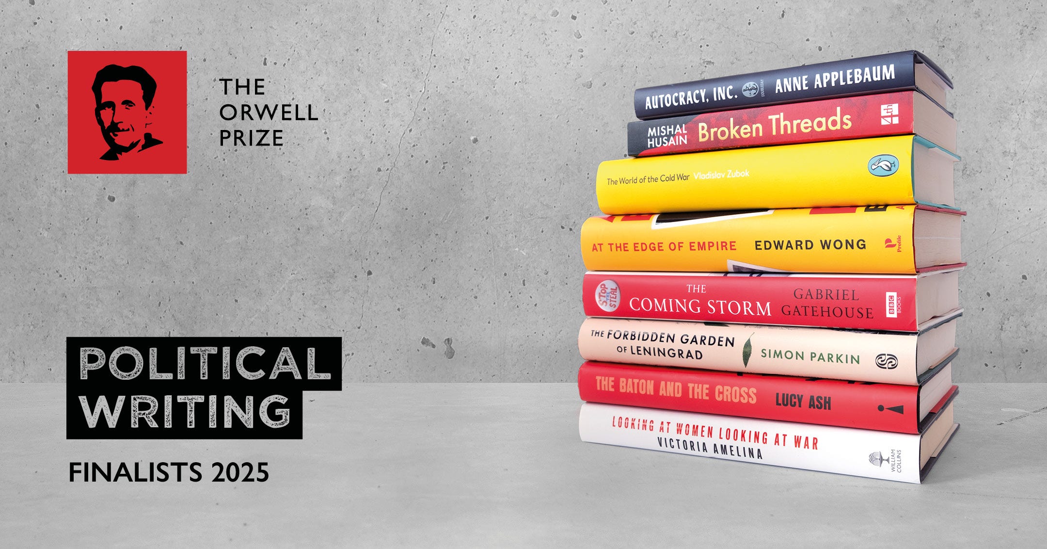 The Orwell Prizes 2025: Finalists