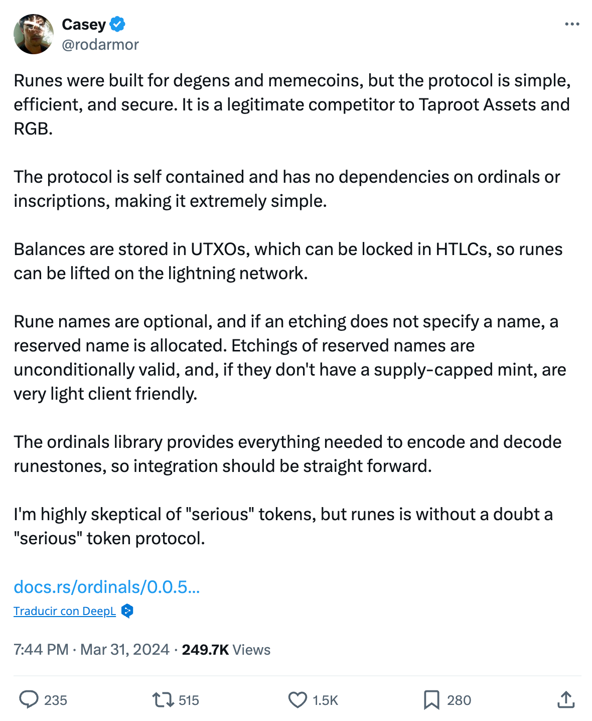 Runes Protocol - by Fabián Cripto - Encriptados
