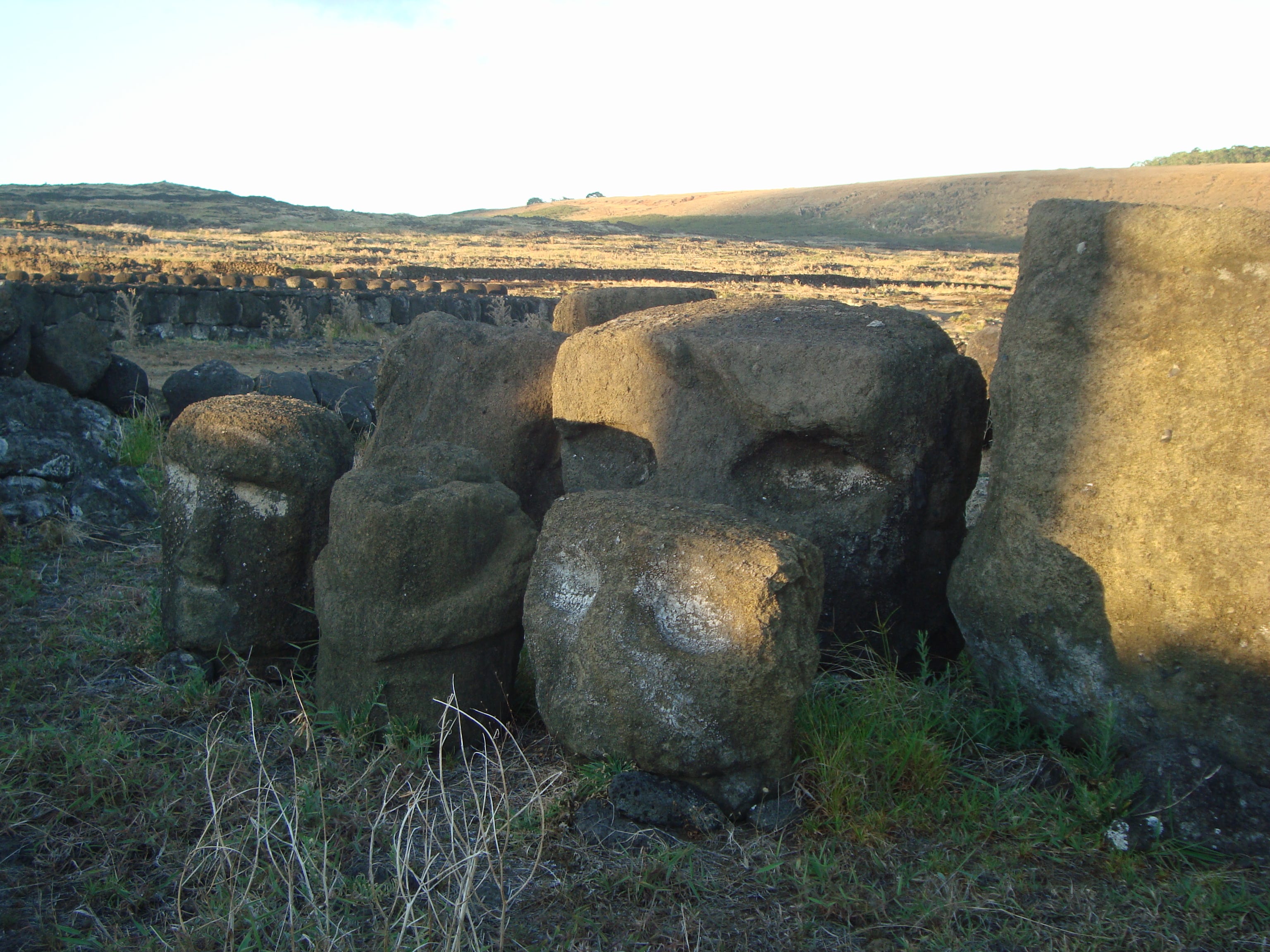 The Moai as a temporary ceremonial object