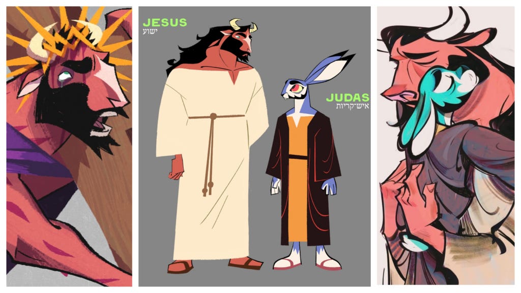 New Animated Film Featuring ‘Furry Jesus’ & His ‘Lover Judas Iscariot’ Doubles Kickstarter Goal