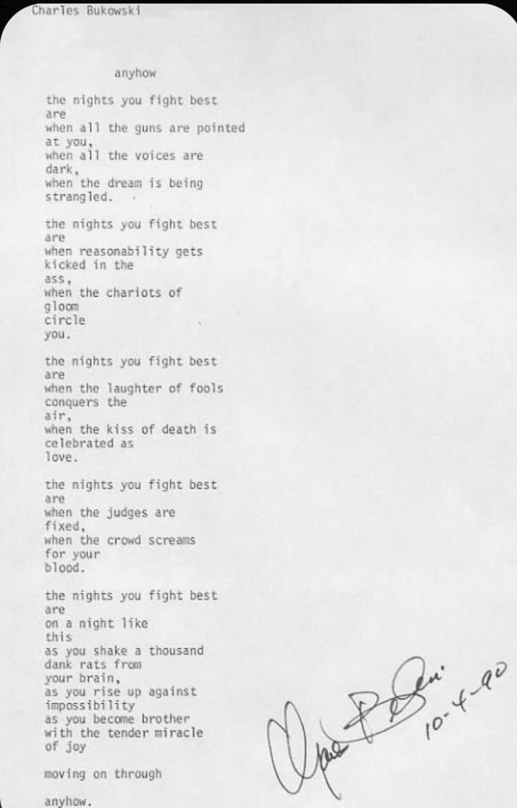 2 Poems About Fighting - Mita Lupa :: Various Writings