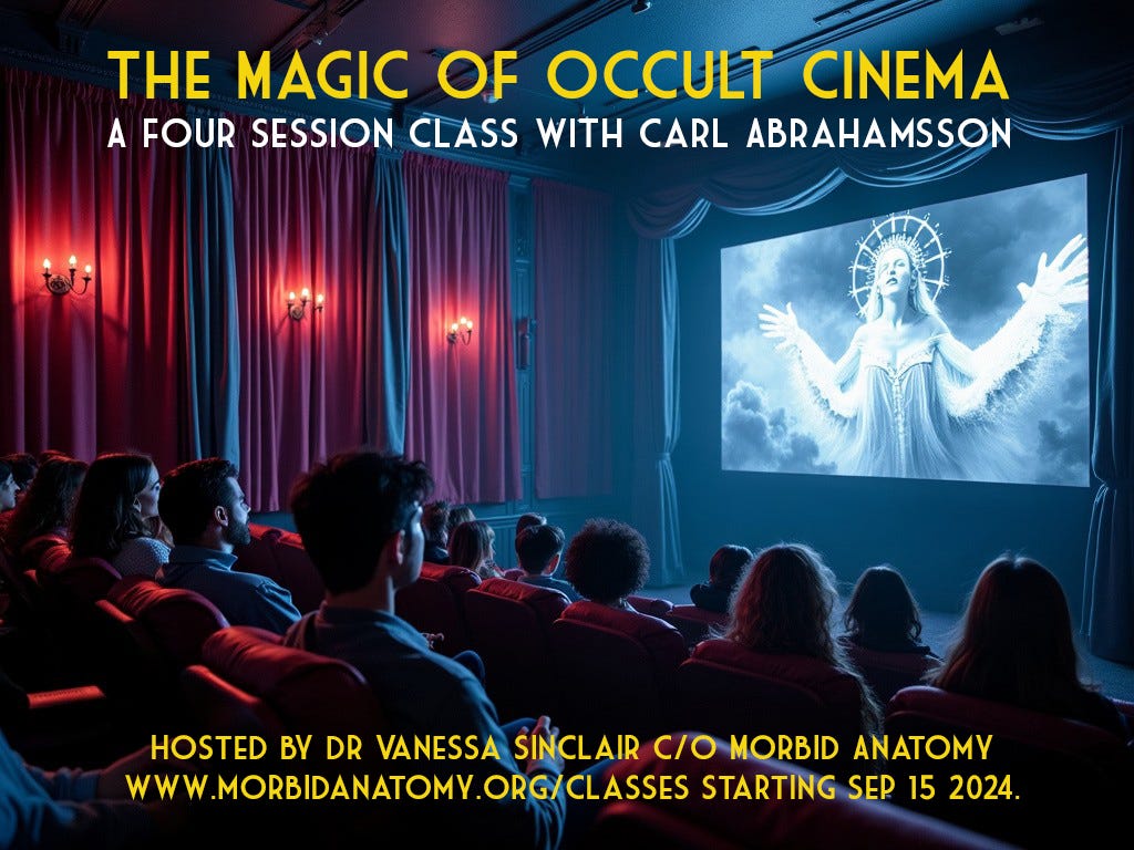 Occult Film class coming up - by Carl Abrahamsson