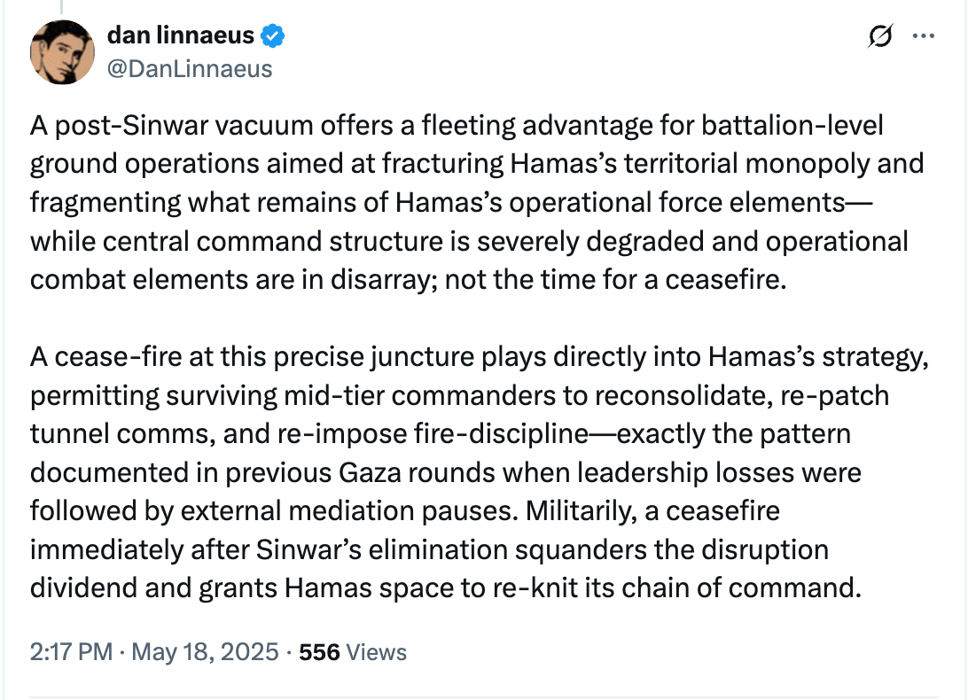 May 19: ‘Gideon’s Chariots’ Begins - by Park MacDougald