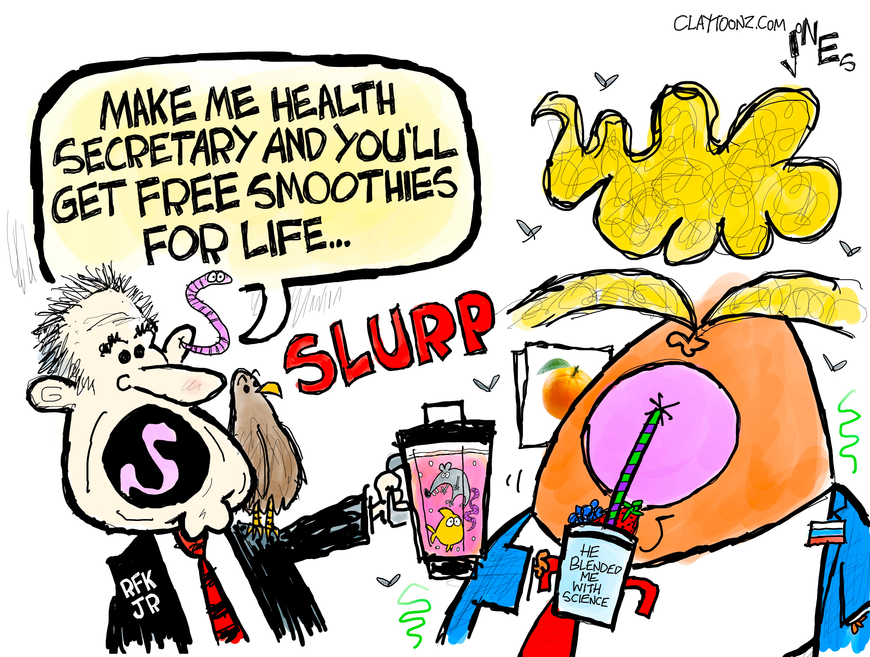 Blended - by Clay Jones - Claytoonz