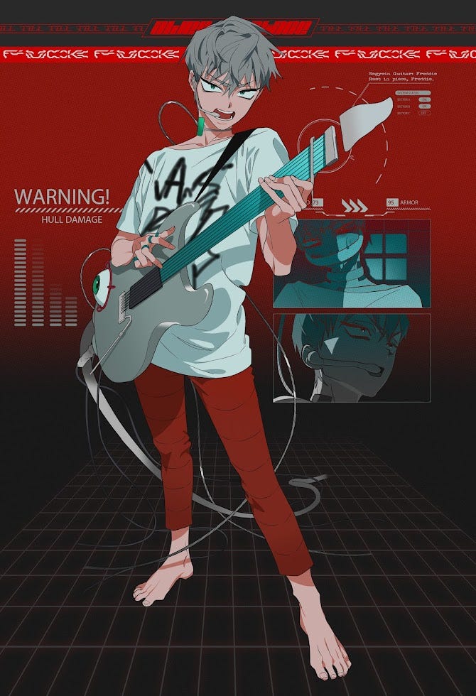 #6 - Alien Stage - by Lupe