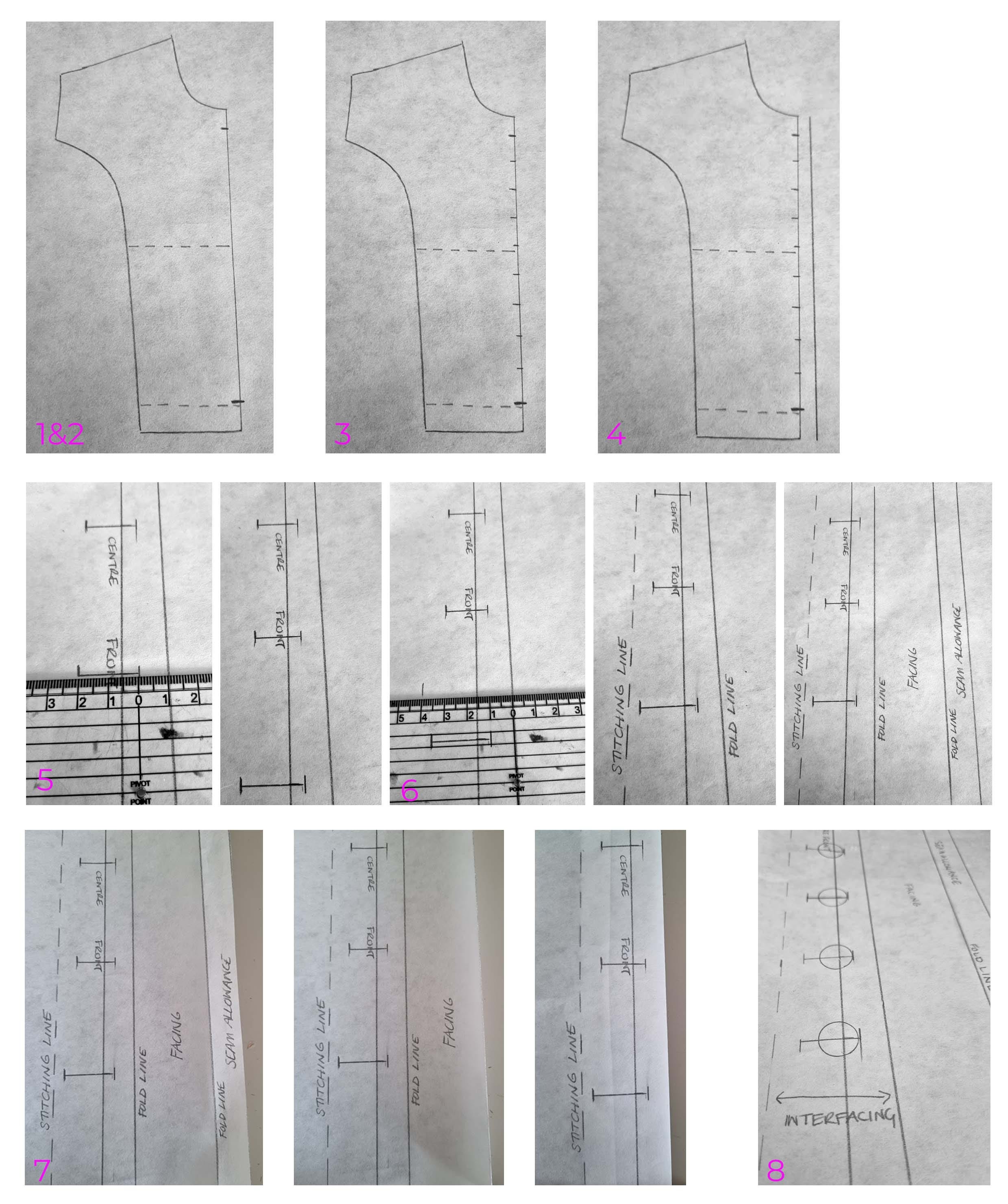 Bolero Dress Pattern Hack - Tangled Stitch Sewing Patterns