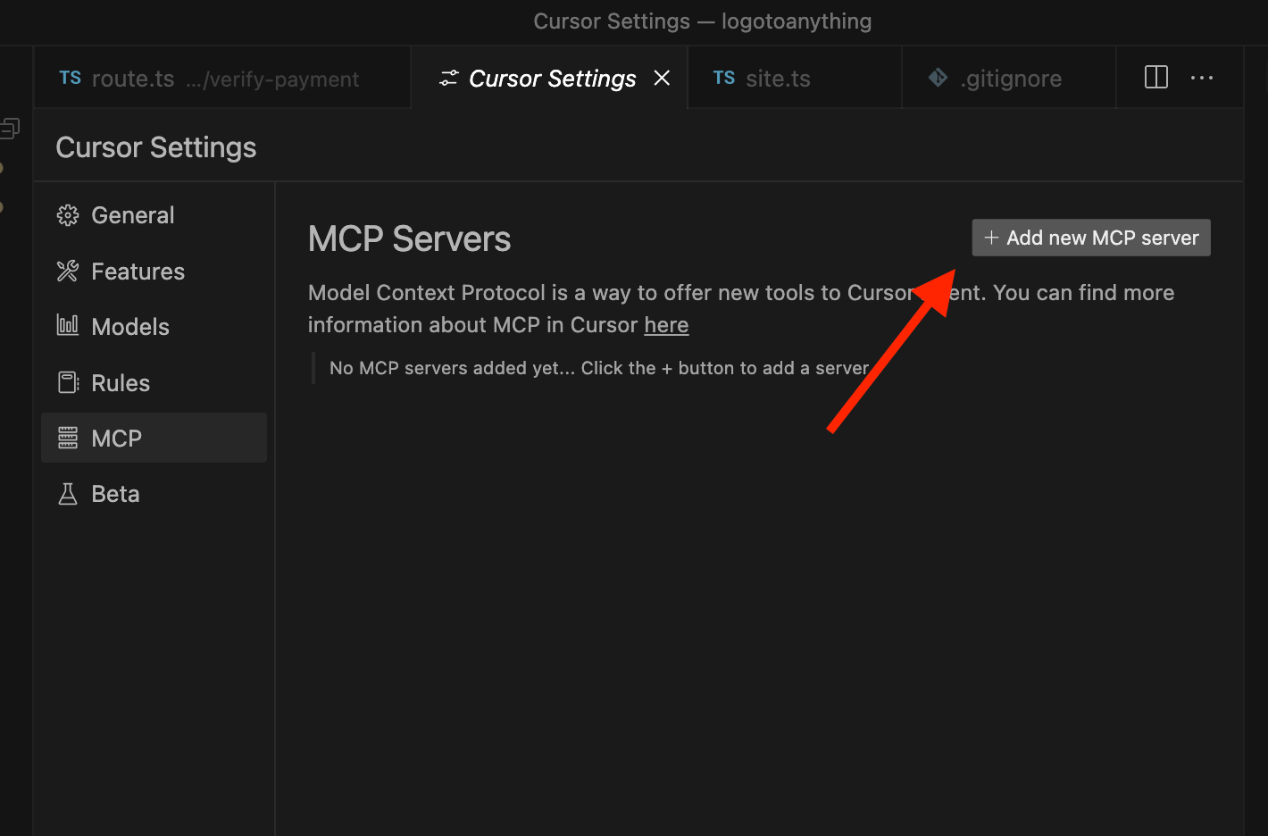 Easily Connect Your Supabase Database To Cursor AI Via MCP