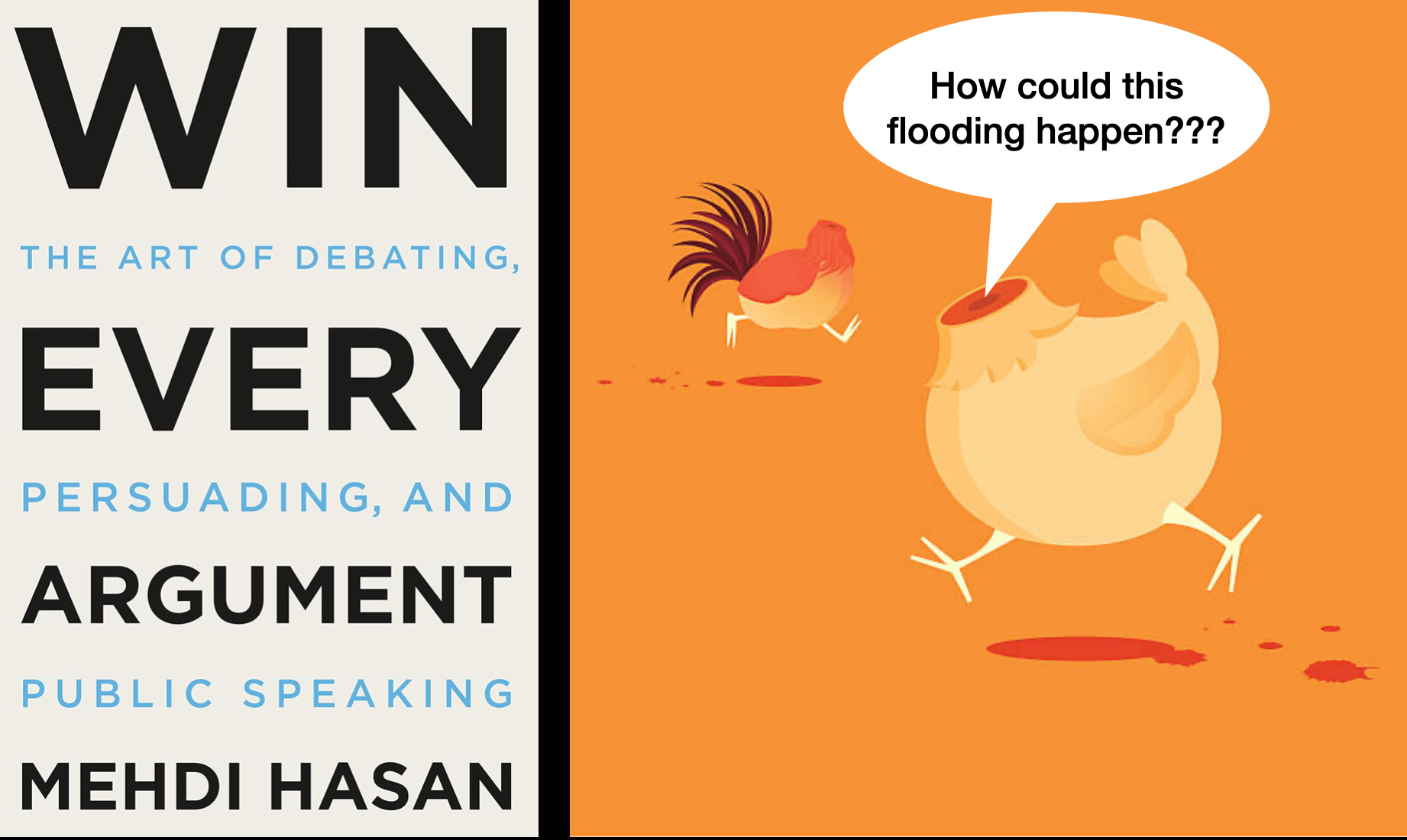 Mehdi Hassan connected “Flood the Zone” with “The Gish Gallop” (the Gallop/Flood?), but nobody ...