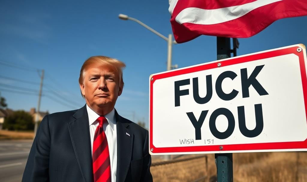 The Great Temptation: Donald Trump - by Sue Donym