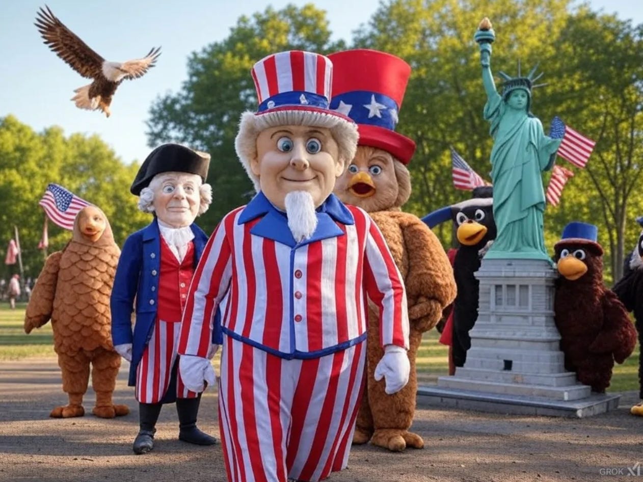 America’s Mascot — God - by Landon Reynolds