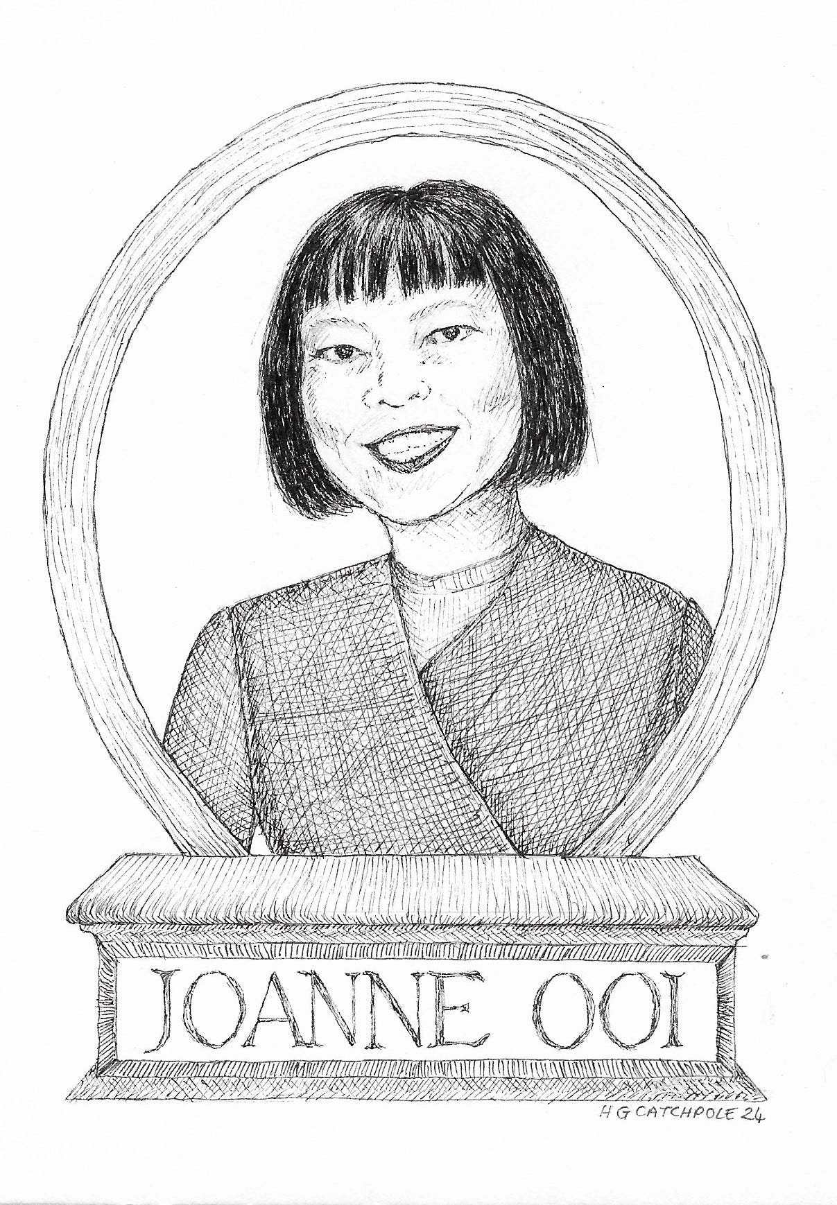 Joanne Ooi - by Harriet Grace Catchpole