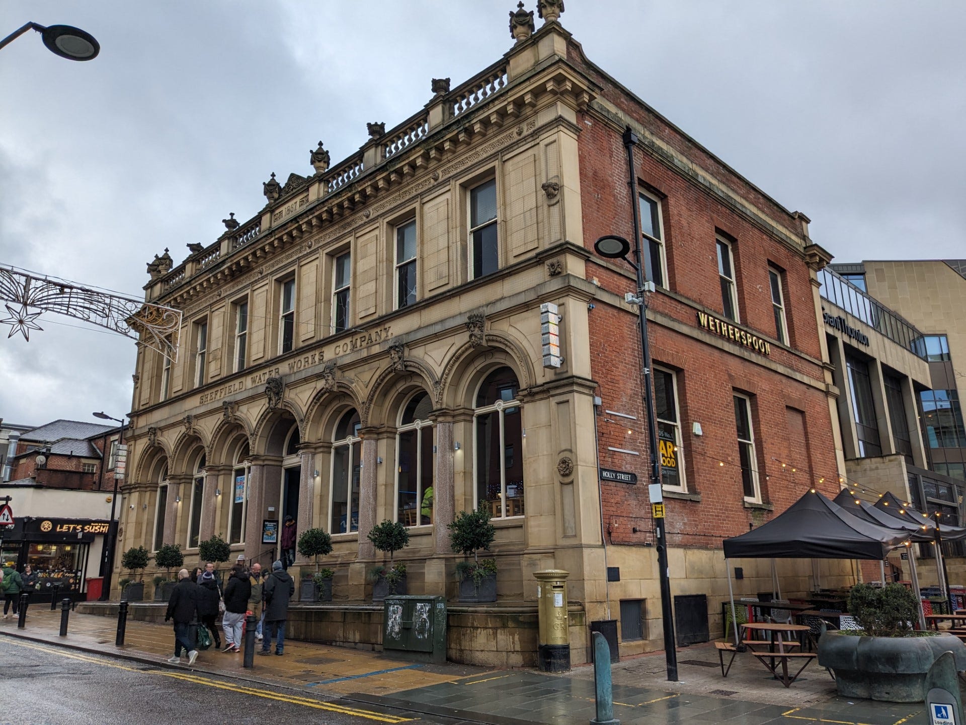 Two water stories in one place