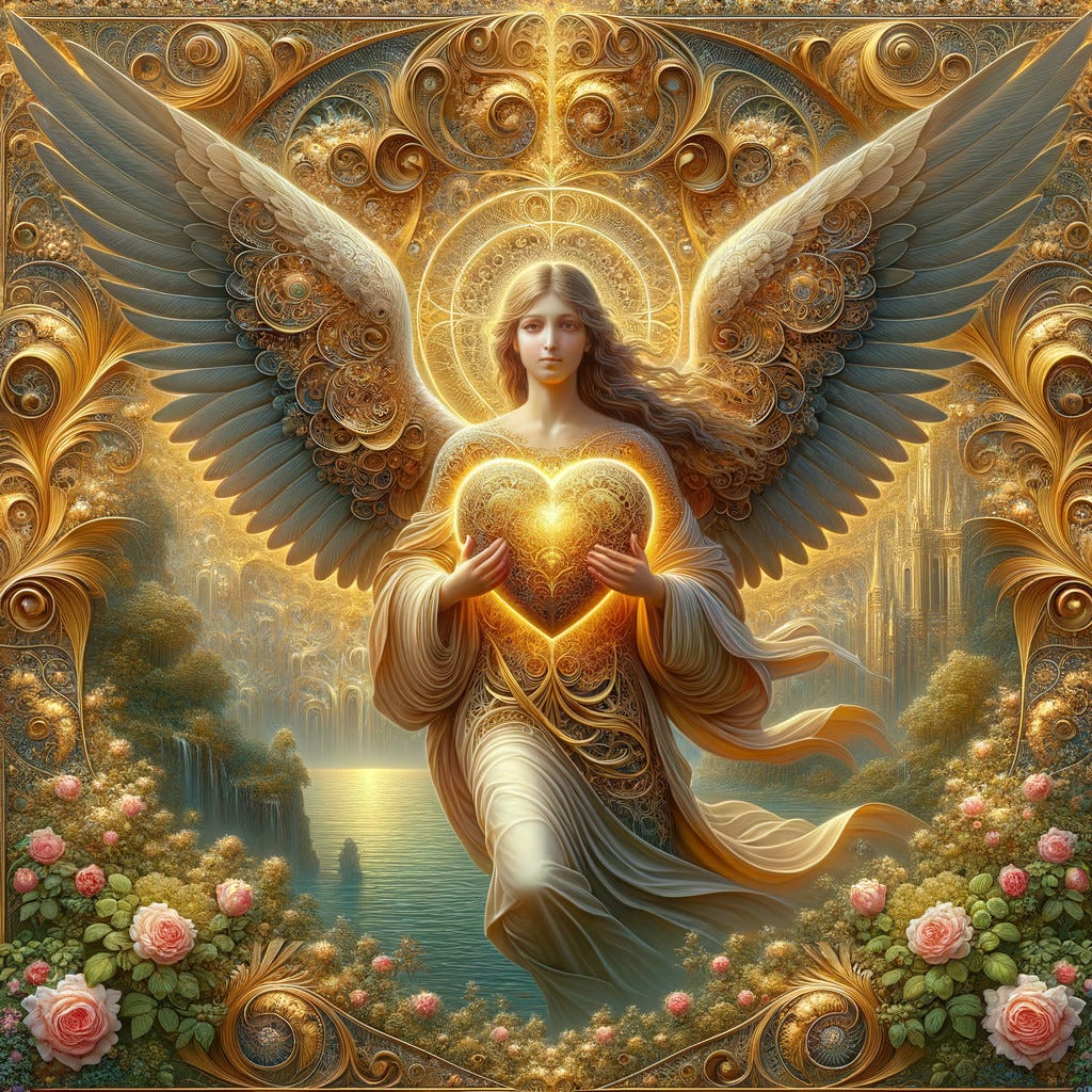 Angel of the Golden Heart - The Angel Store’s Substack