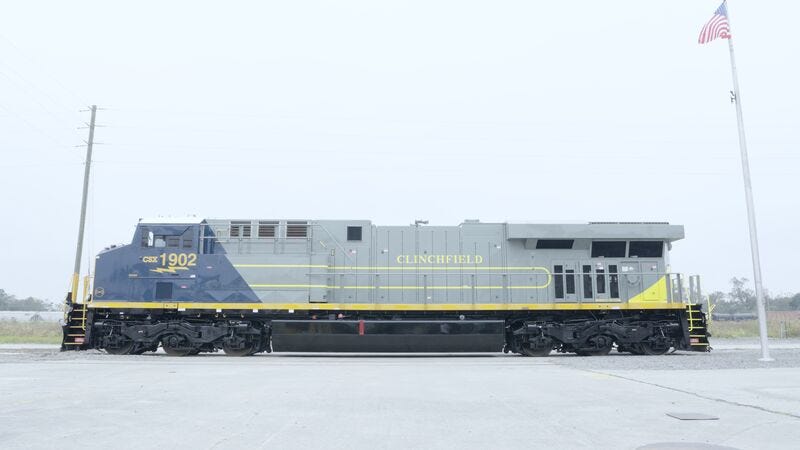 CSX Releases Clinchfield Heritage Unit - White Oak Rail