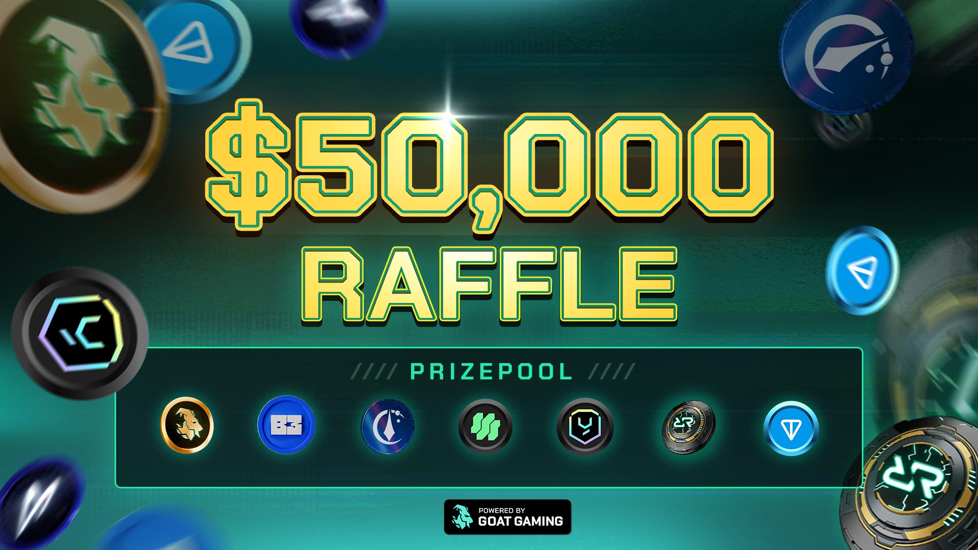 Mega Raffle: $50,000 in Prizes! - GOAT Gaming