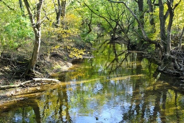 Hurricane Agnes Visits Tinker Creek - by Randy Huff
