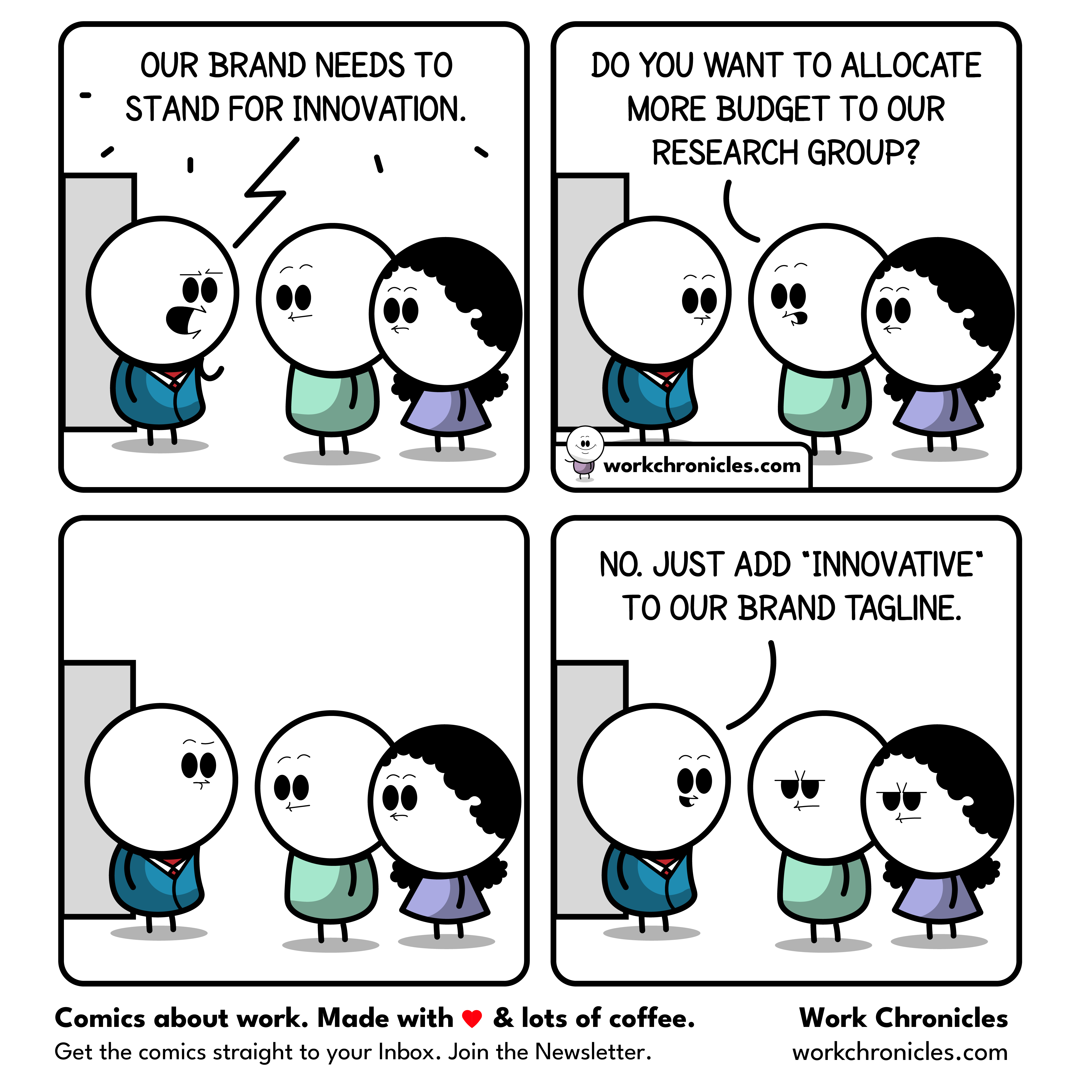 (comic) Innovation at its finest - Work Chronicles