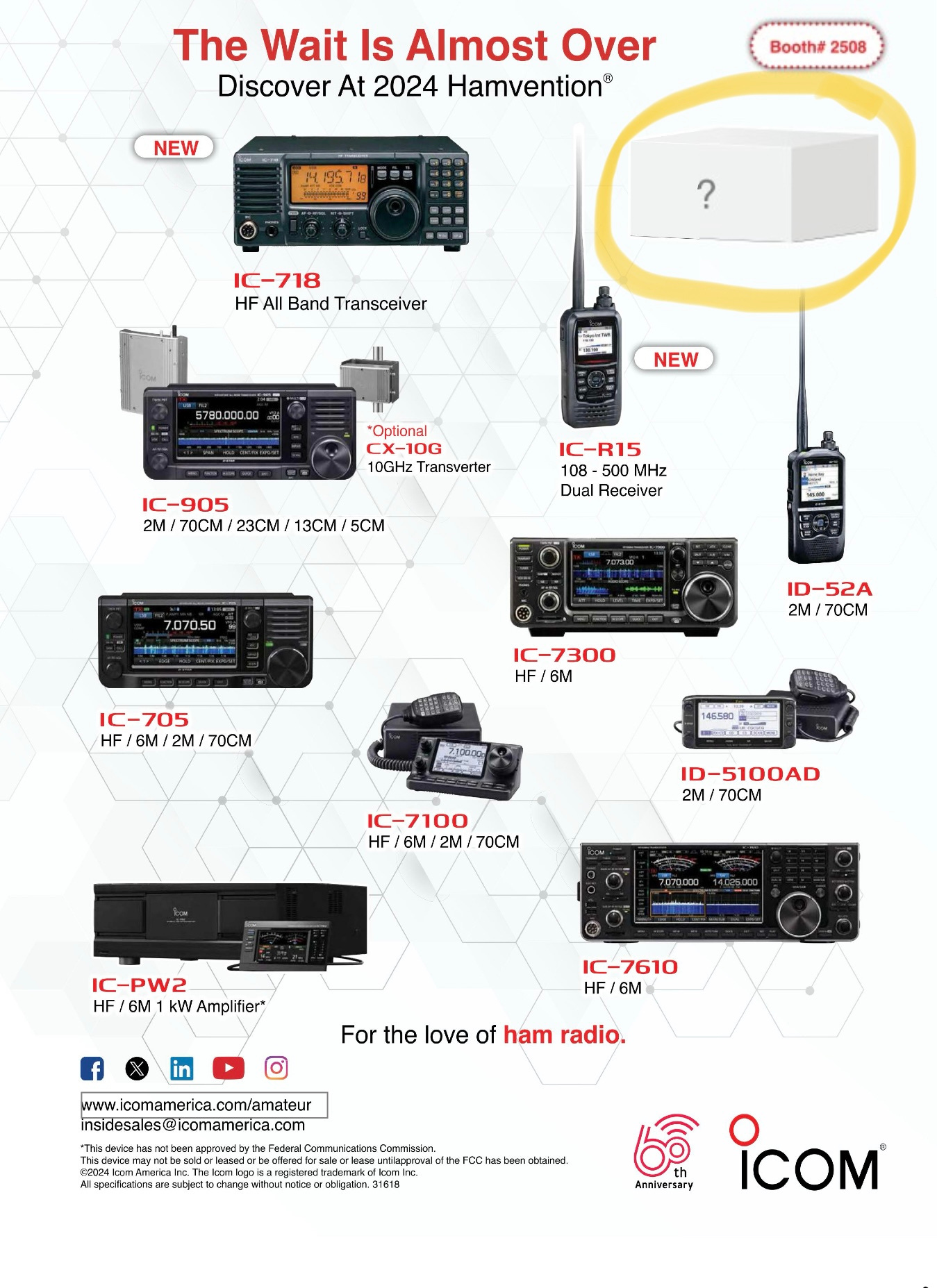 ICOM Teases a new Radio for Dayton - by Matthew Johnson
