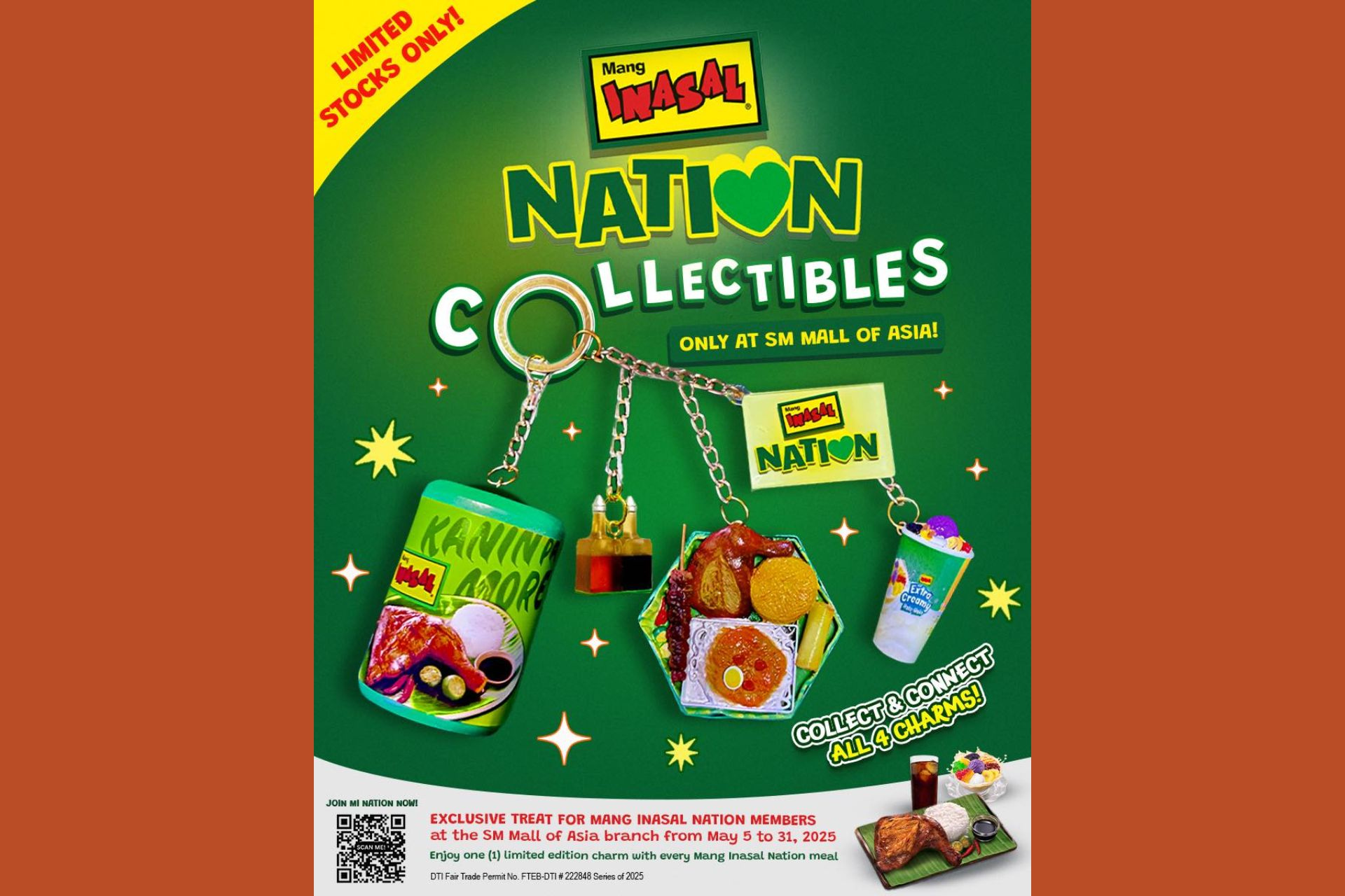 Mang Inasal launches limited-time collectible keychains