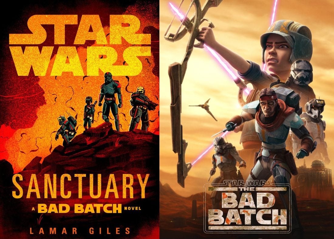 Book news: The Bad Batch returns in 'Star Wars: Sanctuary'