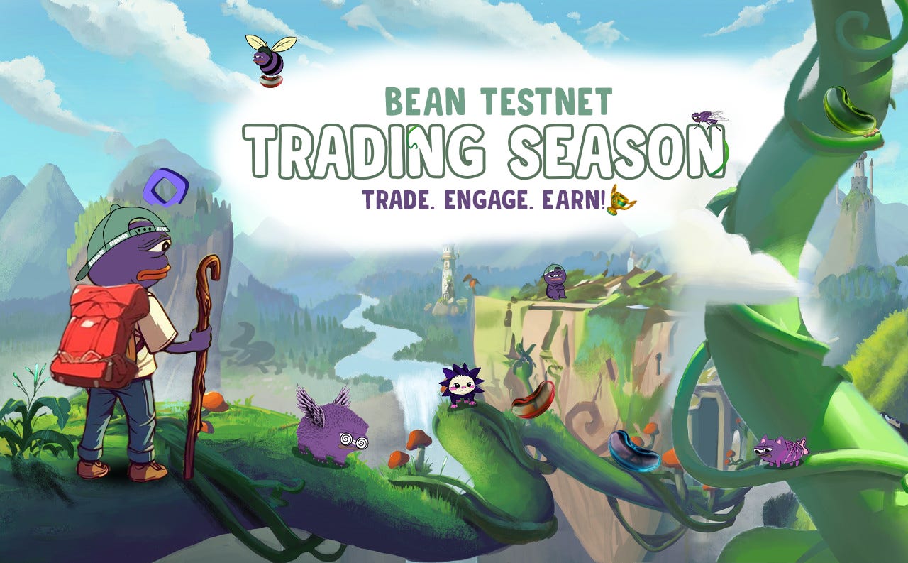 Bean Testnet Trading Seas⨀n: Everything Nads need to know