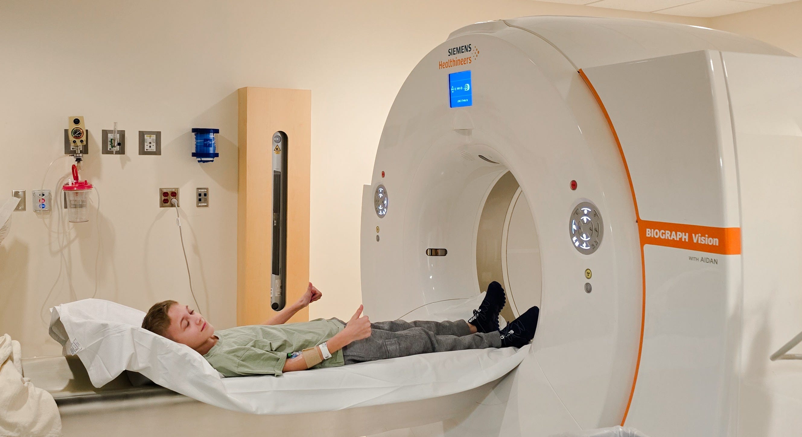 The PET Scan - by Aimee Jobe - Ethan and Osteosarcoma