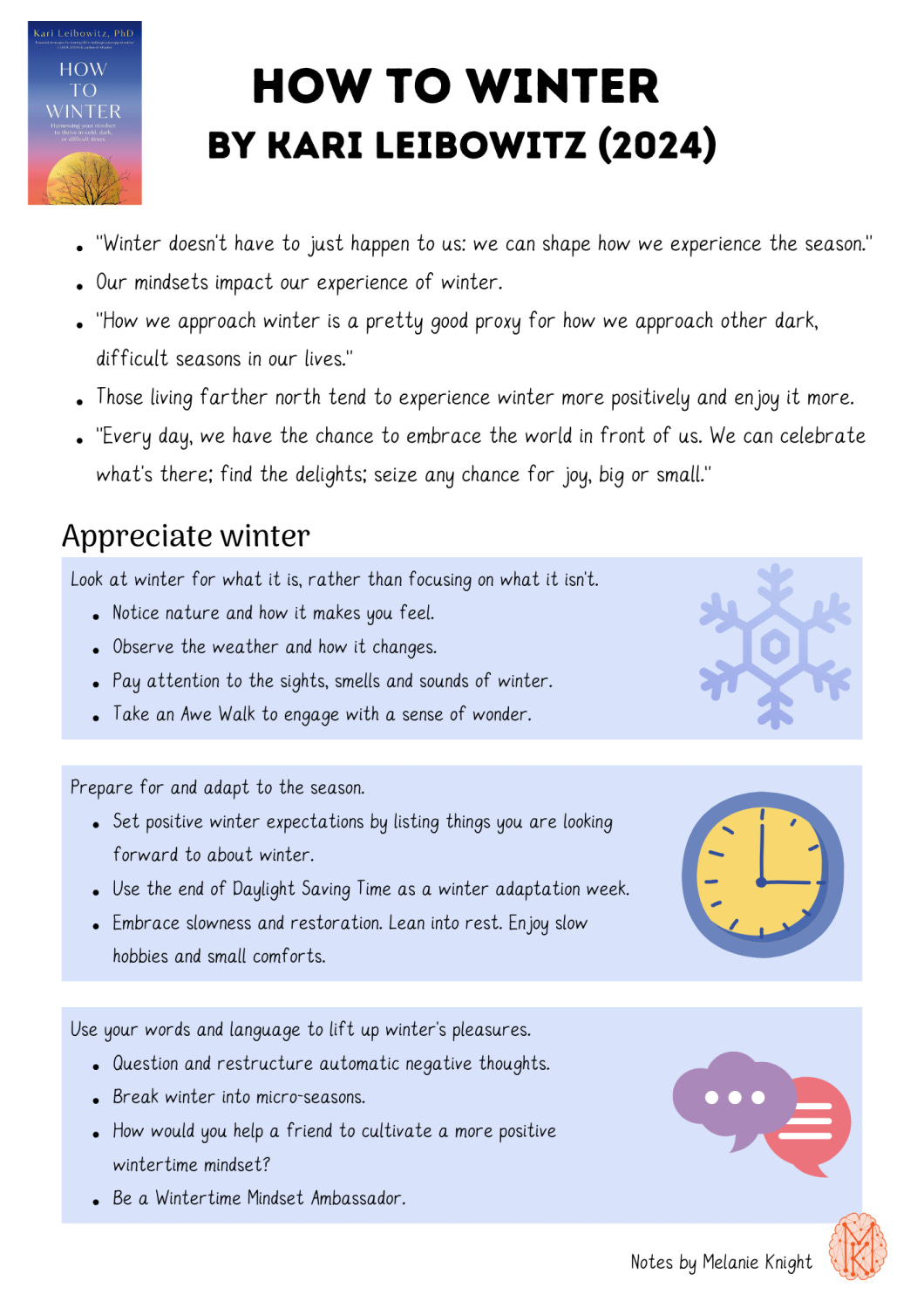 How to Winter, by Kari Leibowitz - Melanie’s Substack