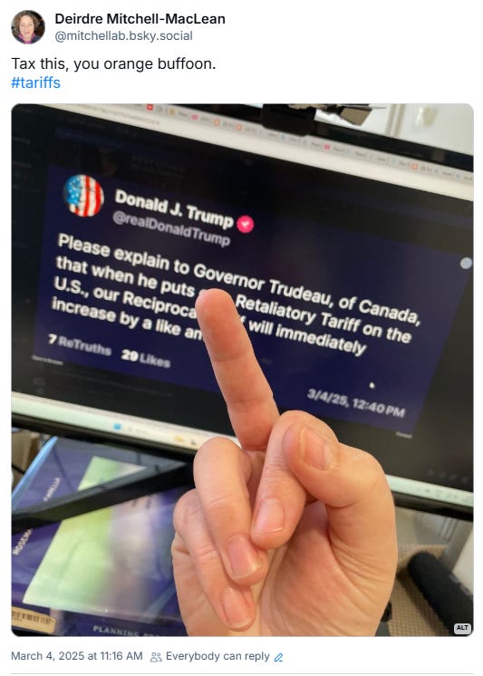 Trump backing down already? Unlikely.