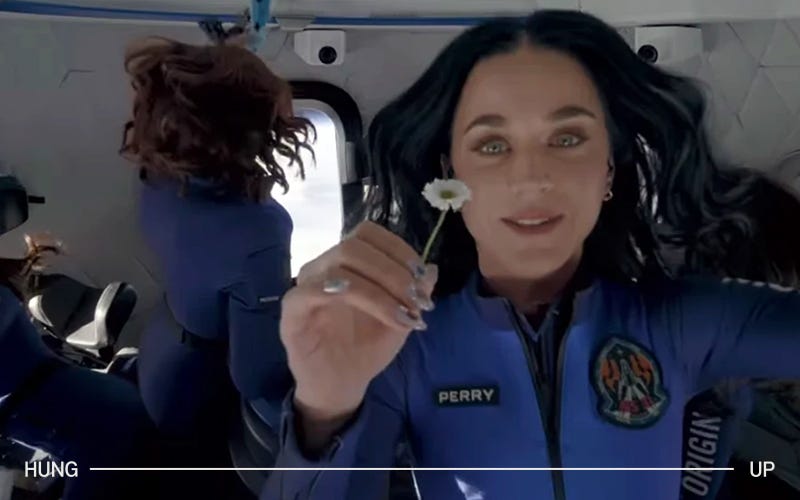 Katy Perry Sang “What A Wonderful World” In Space
