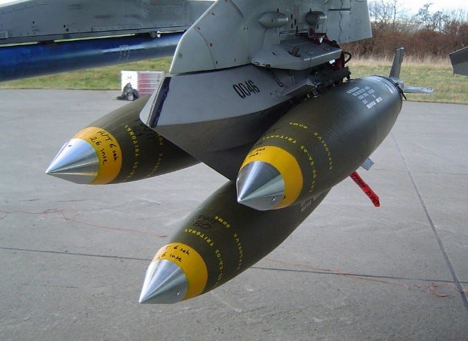 Israel: Shipments Of US 2,000LB MK-84 Bombs Arrive In Israel