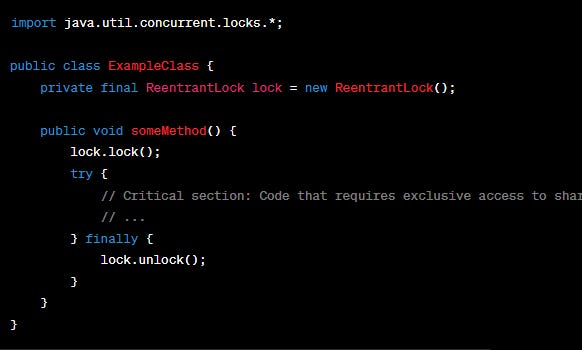 Difference between ReentrantLock and synchronized in Java