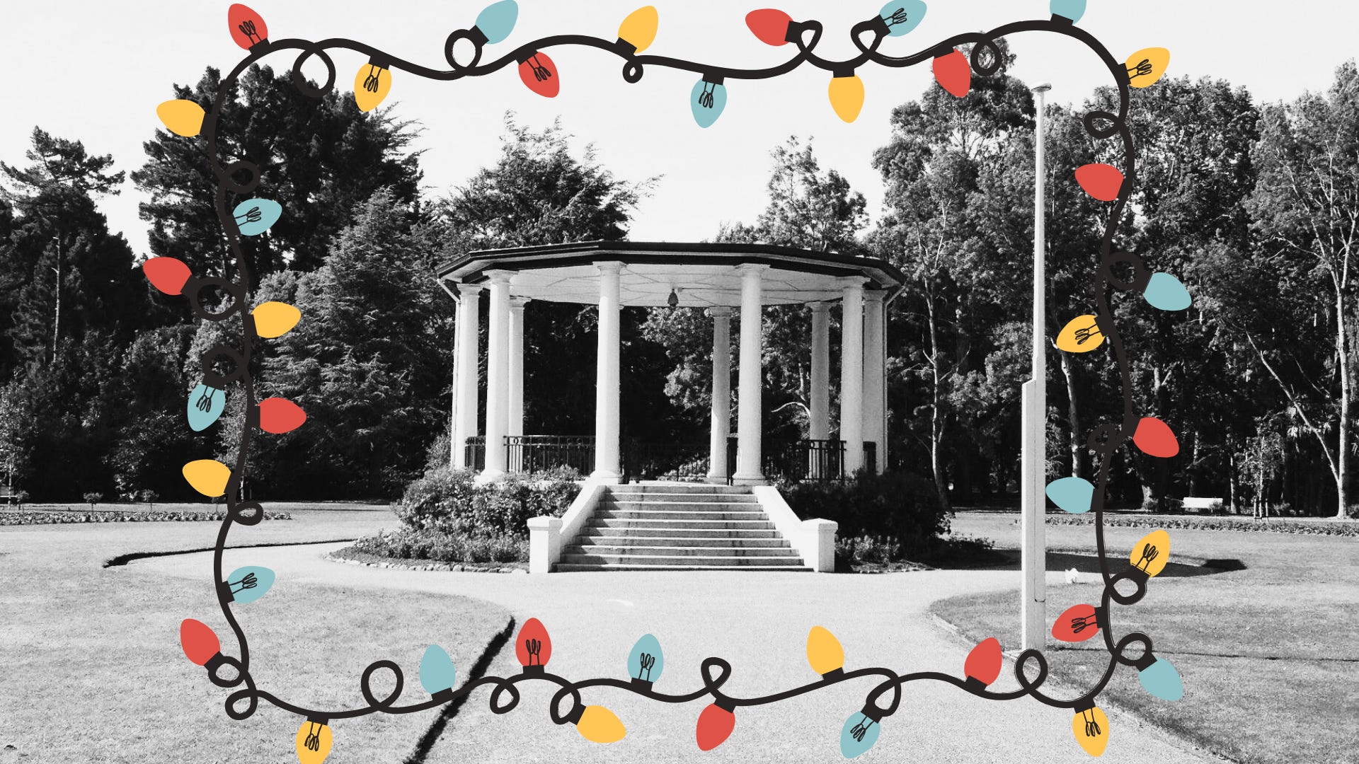 A nod to Band Rotunda's past at Xmas in the Park