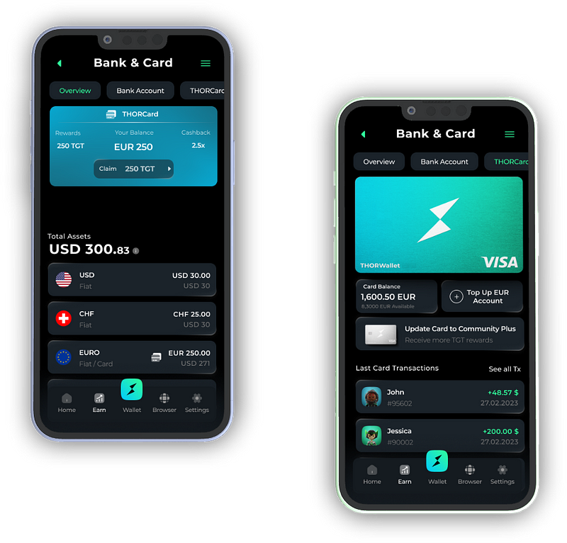 Thorwallet adds Visa Debit Card & Swiss Bank Account for a Game ...